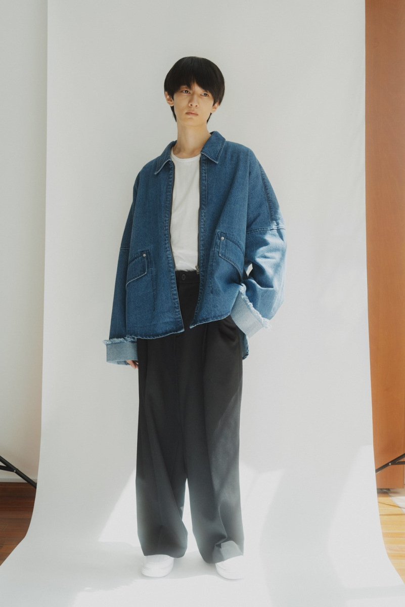 denim over shirt jacket(unisex)/blue | KNUTH MARF