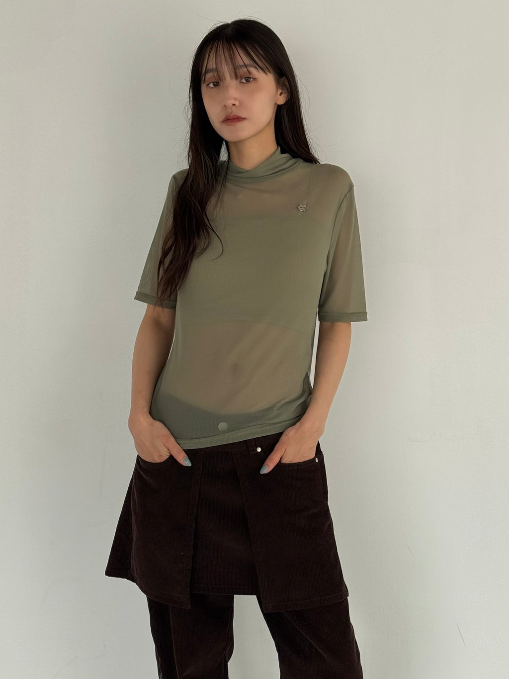 K motif sheer tops | KNUTH MARF