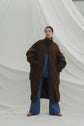 2way wool long coat(unisex)/brown | KNUTH MARF