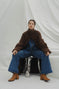 2way wool long coat(unisex)/brown | KNUTH MARF