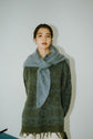 mohair triangle scarf/2color | KNUTH MARF