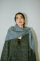 mohair triangle scarf/2color | KNUTH MARF